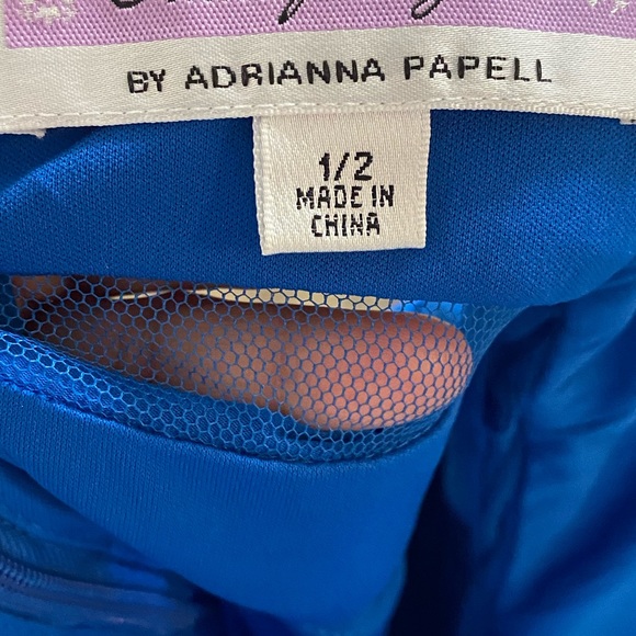 Adrianna Papell | Dresses | Hailey Logan By Adrianna Papell Blue Formal Dress 2 | Poshmark